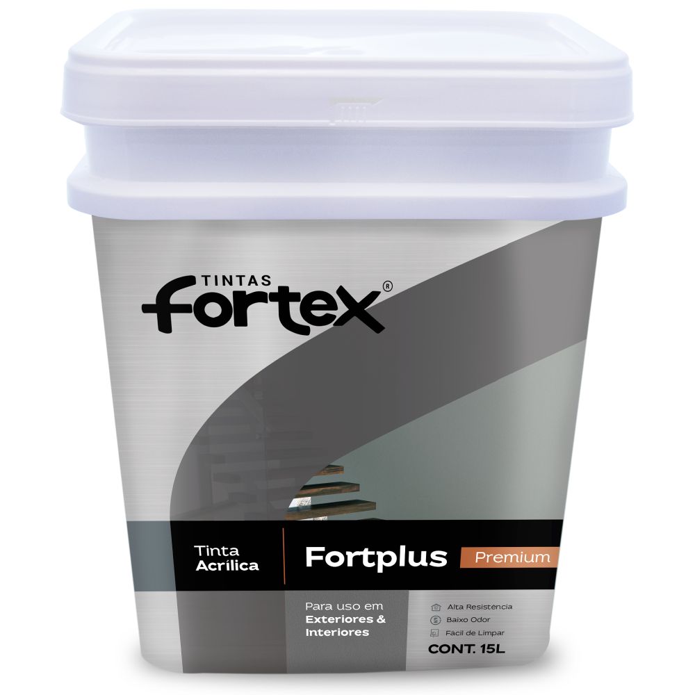 Tinta Fortplus Pérola Semibrilho 15L Fortex